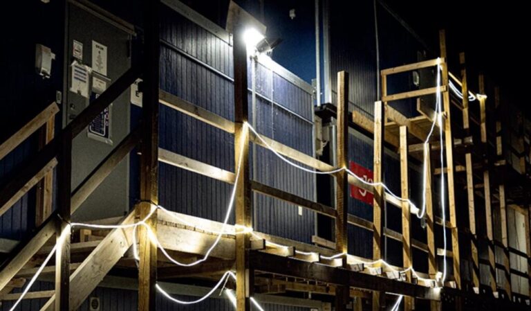 High Voltage LED Strip Lighting for Construction Sites (110V / 220V AC)