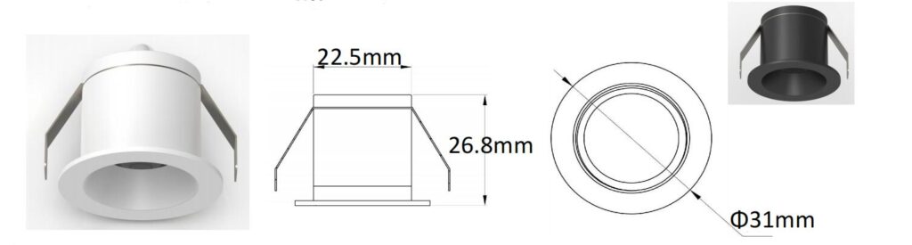 Miniature LED Downlights - LED Lights Manufacturer in China